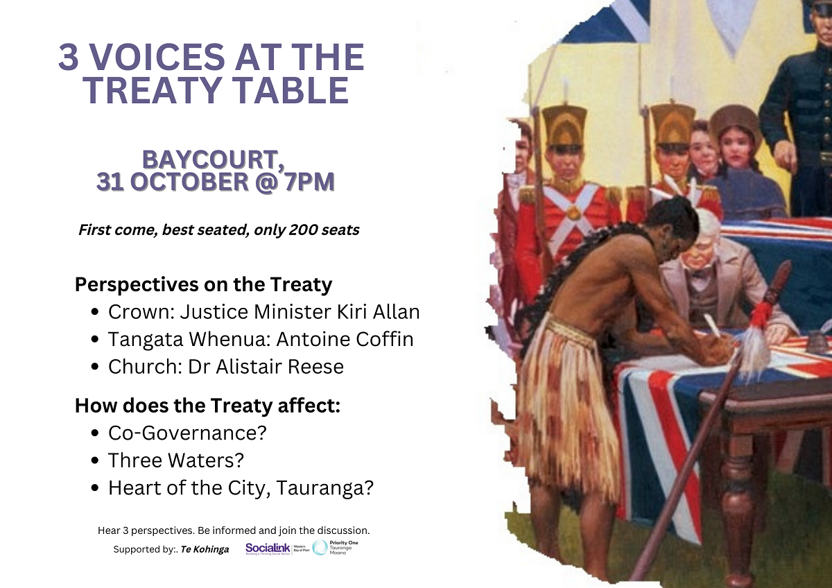 3 Voices at the treaty table - Priority One